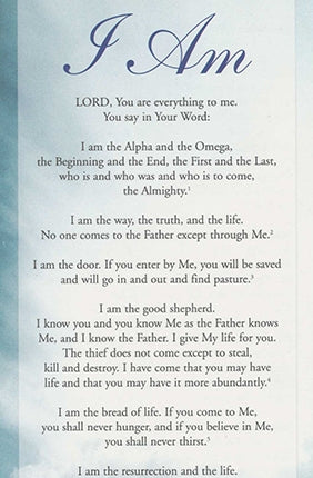 Proclamation - I Am | Proclamation Card | Derek Prince Ministries Australia